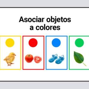 Reconocer los colores - Multinivel - Juego educativo - Lengua - Mobbyt