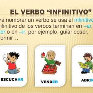 INFINITIVO - Duchazos - Juego educativo - Lengua - Mobbyt