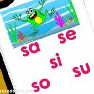 Fonema sa se si so su - Duchazos - Juego educativo - Lengua - Mobbyt