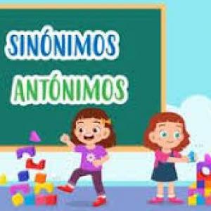 APRENDIENDO CON SINÓNIMOS Y ANTÓNIMOS - Trivias - Juego educativo ...