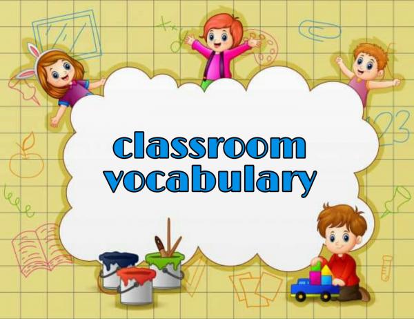 Classroom vocabulary - Memorias - Juego educativo - Idiomas - Mobbyt