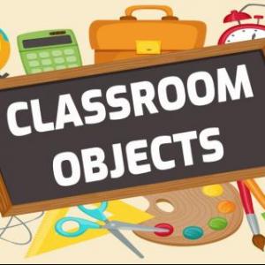 Clasroom Objects - Duchazos - Juego educativo - Idiomas - Mobbyt