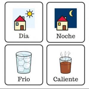 MEMOTEST DE ANTÓNIMOS - Memorias - Juego educativo - Lengua - Mobbyt