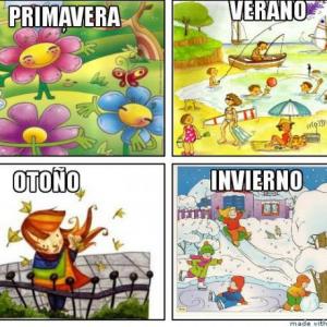 seasons of the year / Estaciones del año - Trivias - Juego educativo ...