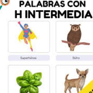 Palabras con h intermedia - Duchazos - Juego educativo - Cultura ...