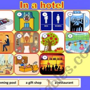 TOURISM AND HOTEL VOCABULARY - Memorias - Juego educativo - Idiomas ...