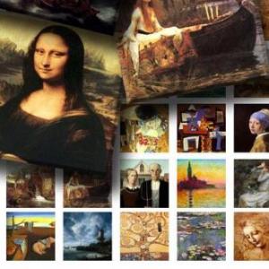 Pinturas Famosas - Memorias - Juego educativo - Artes - Mobbyt