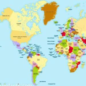 LOS PAISES DEL MUNDO - Coincidencias - Juego educativo - Geografía - Mobbyt