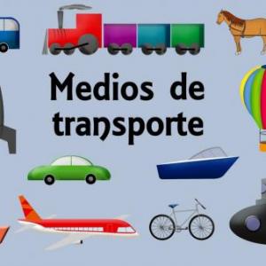 Los Medios de transporte - Ocas - Juego educativo - Sociales - Mobbyt