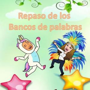 Lengua: Repaso de los Bancos de palabras. - ortografía