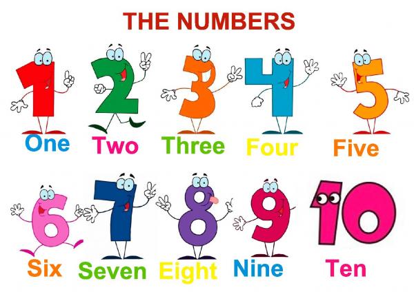 The Numbers - Memorias - Juego educativo - Lengua - Mobbyt