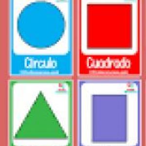 Figuras geométricas - Memorias - Juego educativo - Matemáticas - Mobbyt