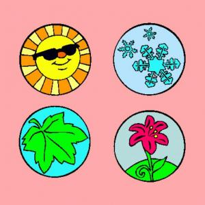 seasons of the year (las estaciones del año) - Memorias - Juego ...