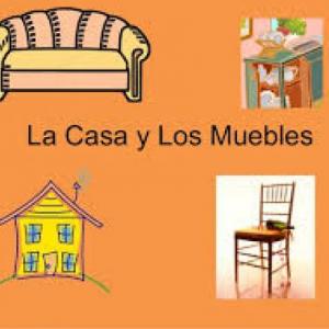 Los muebles de la casa - Coincidencias - Juego educativo - Idiomas - Mobbyt