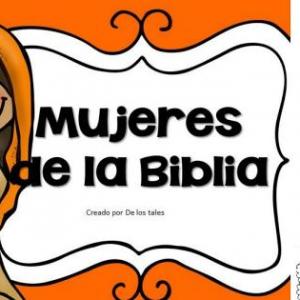 MUJERES DE LA BIBLIA - Memorias - Juego educativo - Historia - Mobbyt