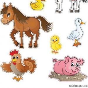 memorama de animales de la granja - Memorias - Juego educativo ...