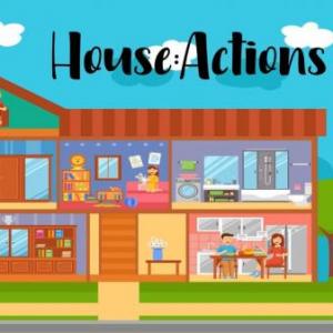 House Actions - Duchazos - Juego educativo - Idiomas - Mobbyt