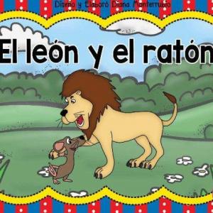 MEMORICE FABULA EL LEÓN Y EL RATÓN - Memorias - Juego educativo ...