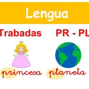 PL Y PR - Coincidencias - Juego educativo - Lengua - Mobbyt