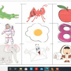 Phonics Vowels a,e,i - Coincidencias - Juego educativo - Idiomas - Mobbyt