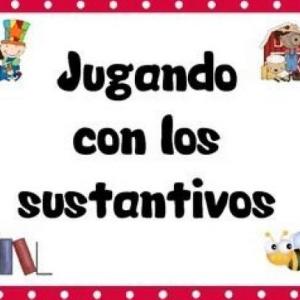 Los sustantivos - Ocas - Juego educativo - Lengua - Mobbyt