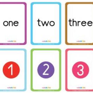 Numbers memory game - Memorias - Juego educativo - Idiomas - Mobbyt