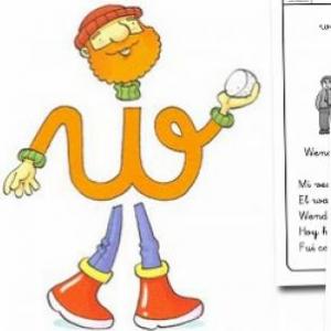 Palabras con w - Memorias - Juego educativo - Lengua - Mobbyt