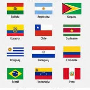 banderas de Sudamérica - Trivias - Juego educativo - Geografía - Mobbyt