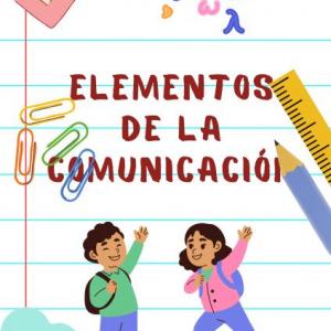 Elementos de la comunicación - Memorias - Juego educativo - Lengua - Mobbyt