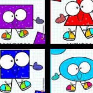 Memorama Figuras Geométricas - Memorias - Juego educativo - Matemáticas ...