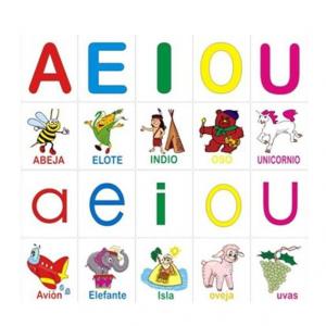 Memorama de vocales - Memorias - Juego educativo - Lengua - Mobbyt