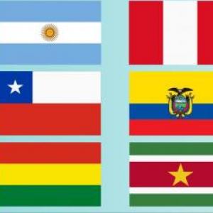 Banderas de sudamerica - Multinivel - Juego educativo - Ciencias - Mobbyt