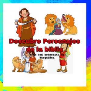 Descubre los personajes Biblicos - Memorias - Juego educativo ...