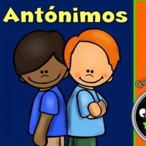 ANTONIMOS - Memorias - Juego educativo - Matemáticas - Mobbyt
