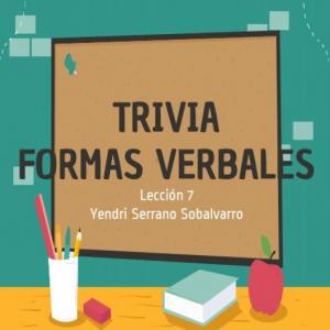 Formas Verbales - Trivias - Juego educativo - Lengua - Mobbyt