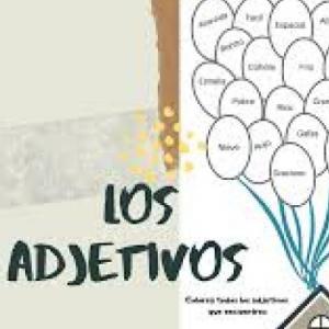 LOS ADJETIVOS - Ocas - Juego educativo - Lengua - Mobbyt