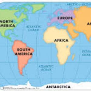 los continentes del mundo - Memorias - Juego educativo - Ciencias - Mobbyt