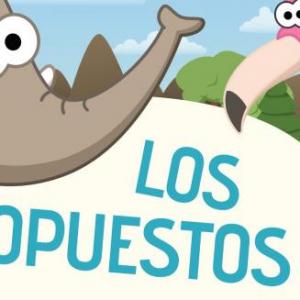 Antónimos - Memorias - Juego educativo - Lengua - Mobbyt