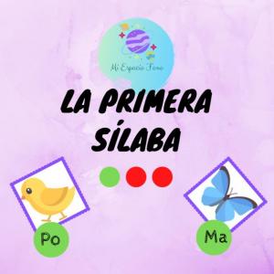 Primera Sílaba - Coincidencias - Juego educativo - Lengua - Mobbyt